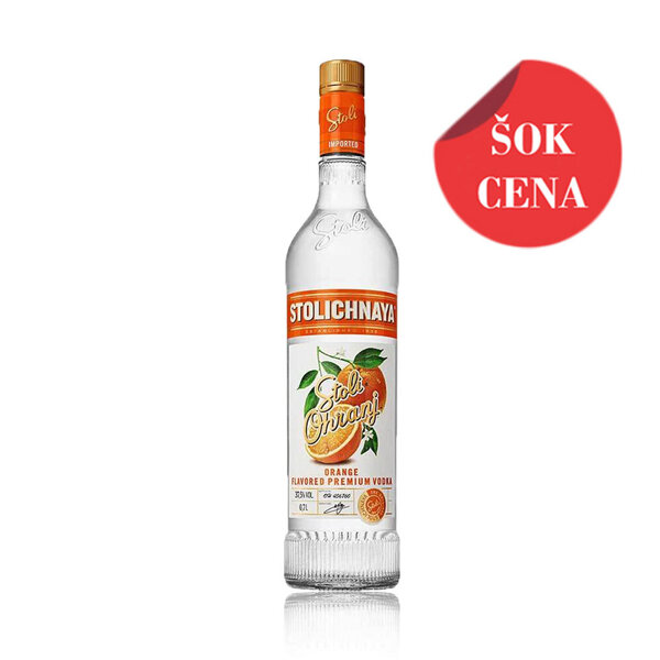 Stoli OHRANJ vodka 37,5% 0,7L