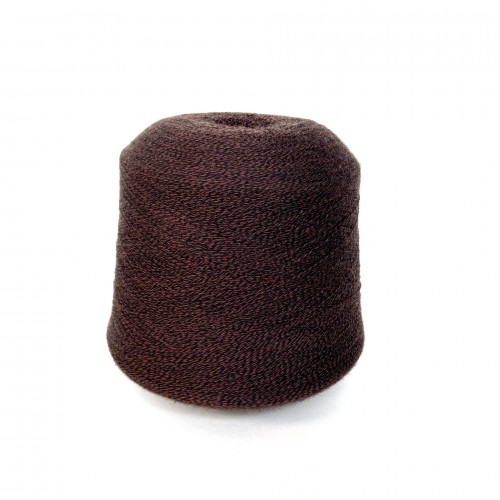 Yarn, Merino with elastane Bitter chocolate melange, М1