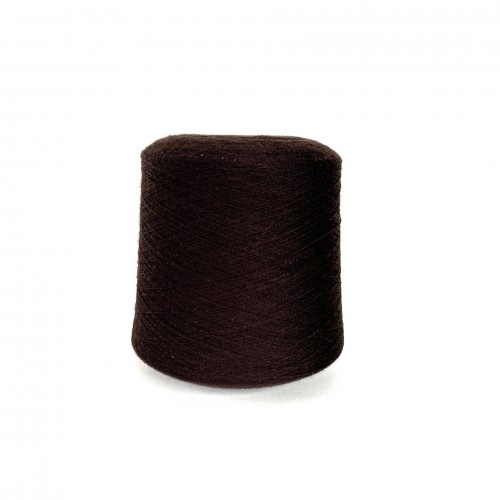 Yarn, Merino with elastane Bitter chocolate melange, М3