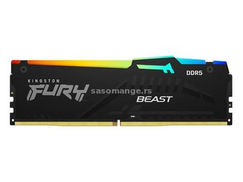 KINGSTON DIMM DDR5 8GB 5200MT/s KF552C36BBEA-8 Fury Beast RGB EXPO