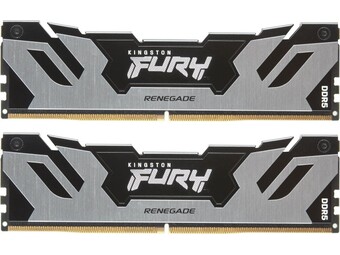 Kingston DIMM DDR5 32GB (2x16GB kit) 7200MT, s KF572C38RSK2-32 FURY Renegade Silver