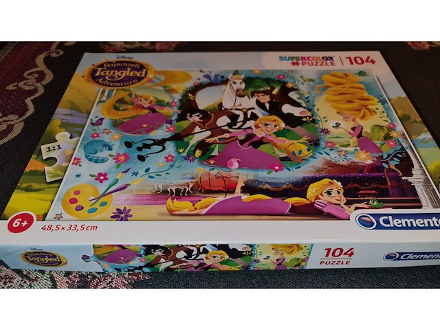 Rapunzel`s tangled adventure puzzle 104