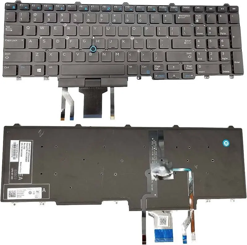 Tastatura za laptop Dell Latitude E5550 / precision 17 (7710) sa pozadinskim osvetljenjem