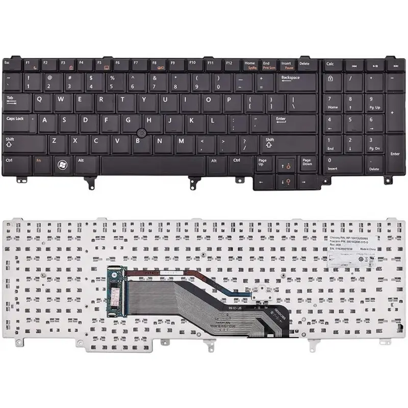Tastatura za laptop Dell Latitude E5520 E5530 E6520 E6530 M6600 sa pozadinskim osvetljenjem