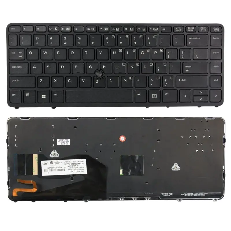 Tastatura za laptop HP EliteBook 840 G1 G2 / 850 G1 G2 sa pozadinskim osvetljenjem