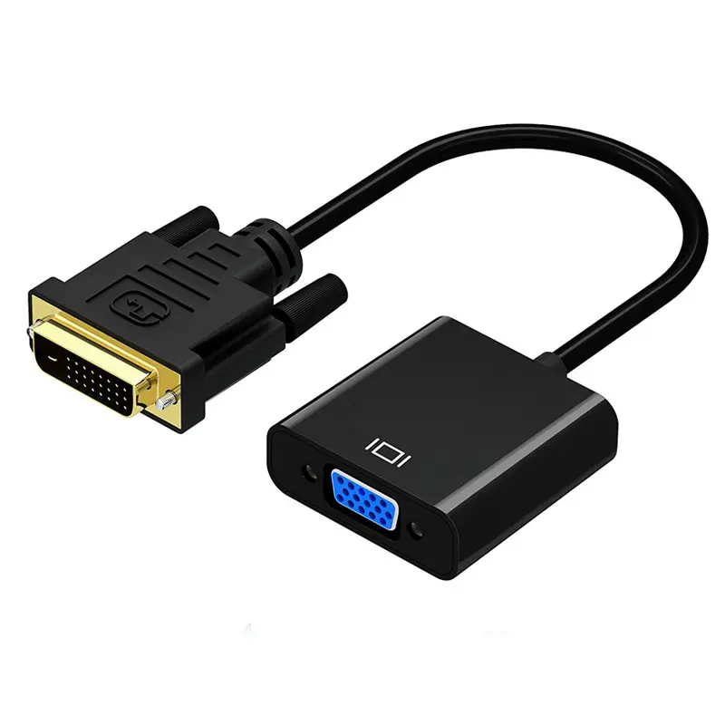 Adapter DVI na VGA crni