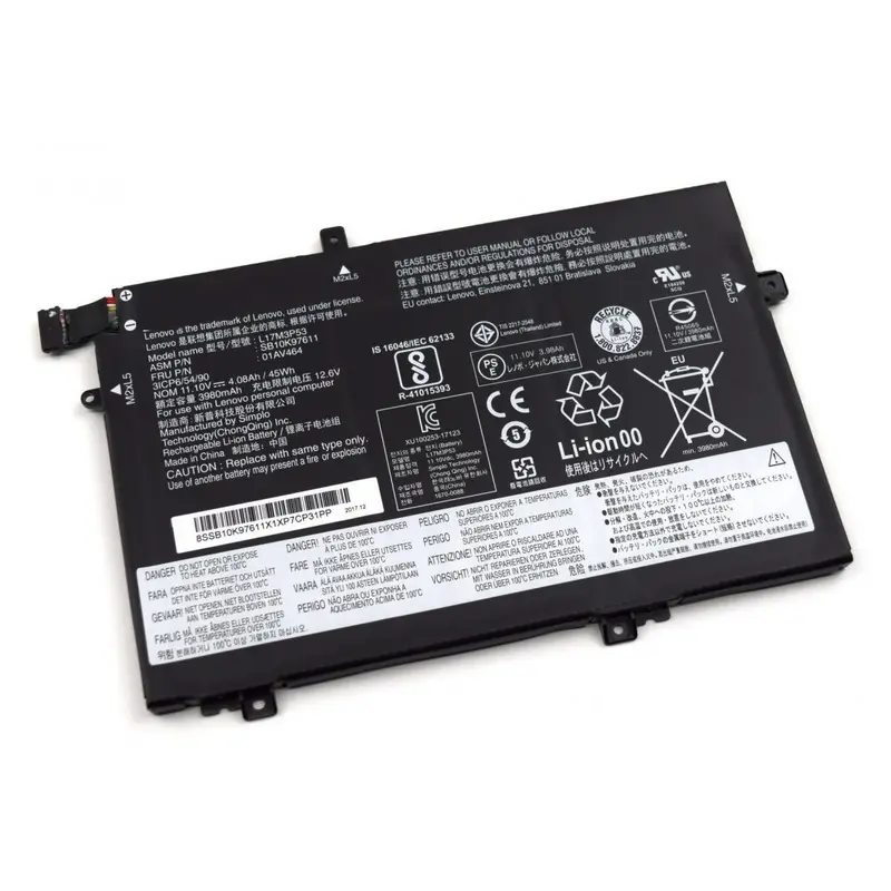 Baterija za laptop Lenovo ThinkPad L480 L490 L580 L590