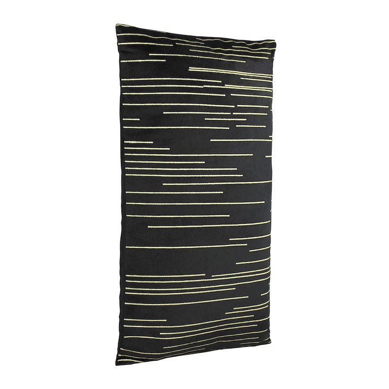 EGLO Dekorativni jastuk Chevery crno-zlatni