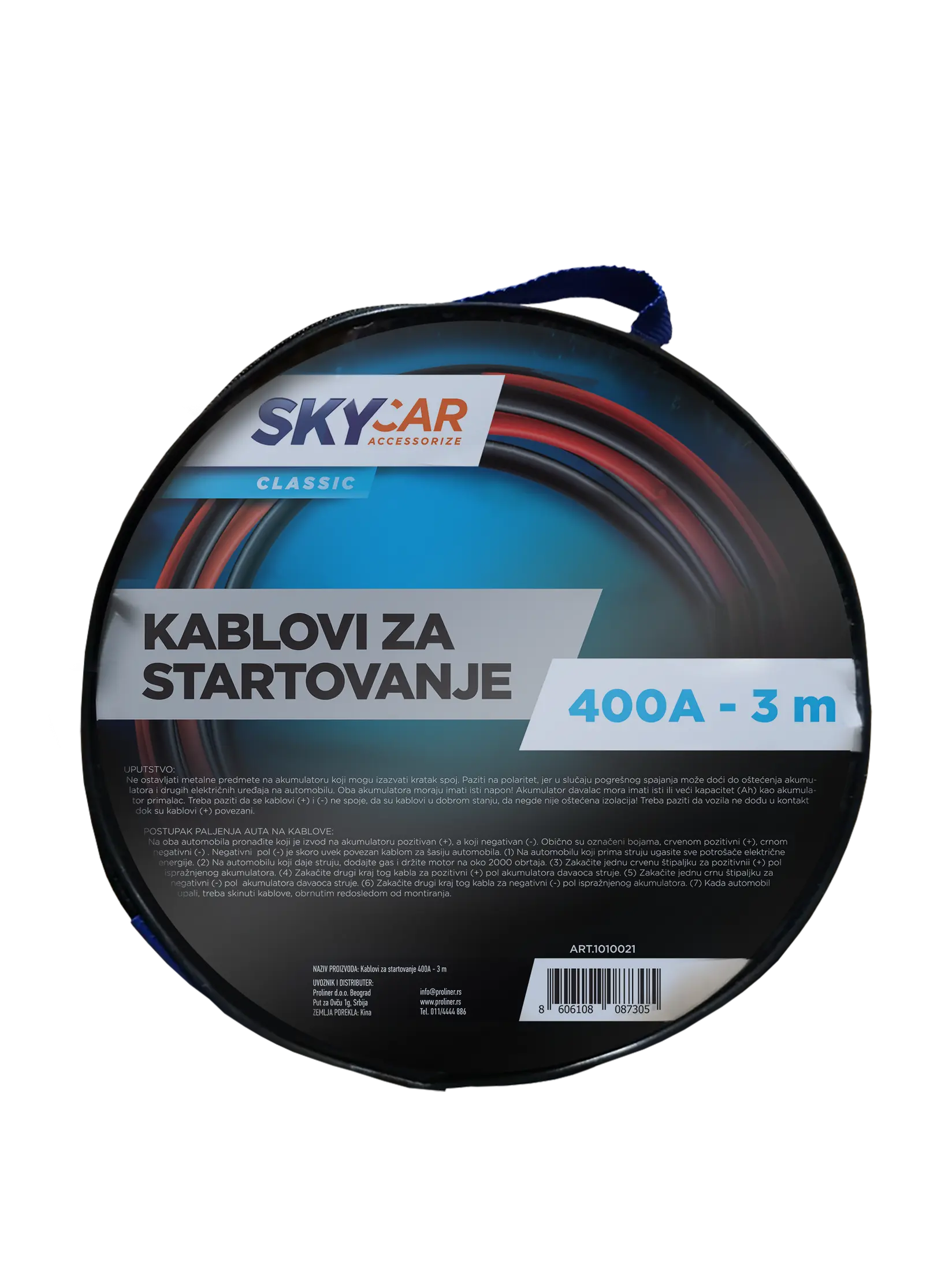 Skycar Kablovi za startovanje 400A 3m