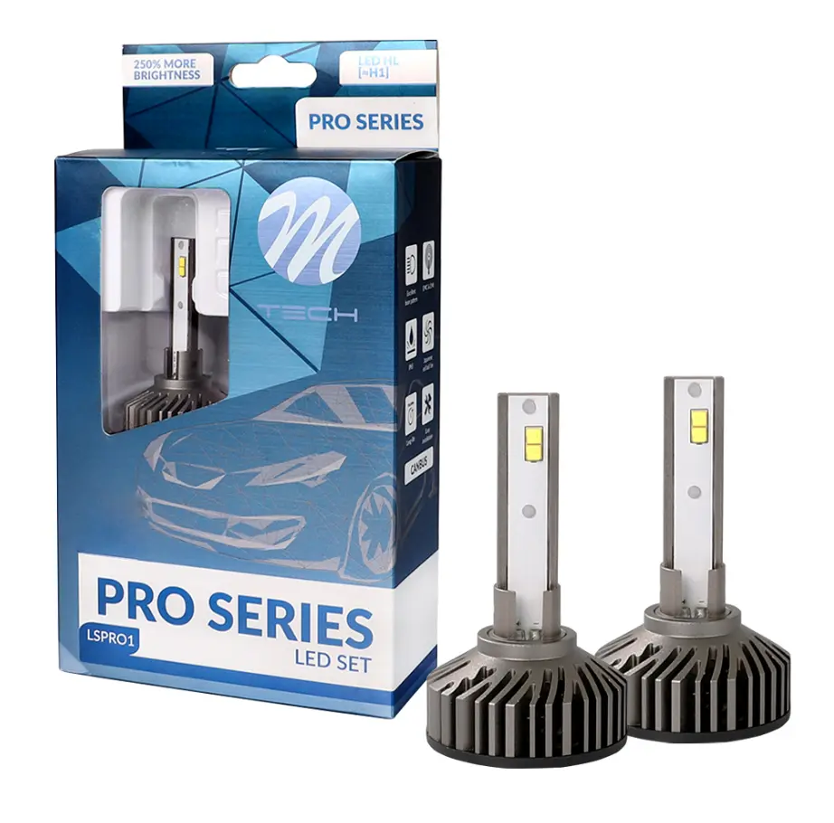 M-TECH Set 2 LED sijalice H1 12 V 40 W PRO