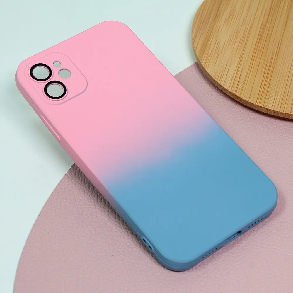 Maska za telefon Rainbow Spring za iPhone 11 6.1 roze plava