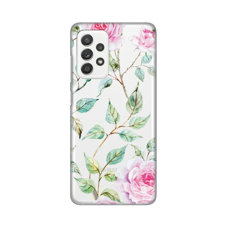 Maska za telefon Silikonska Print Skin za Samsung A525F/A526B/A528B Galaxy A52 4G/A52 5G/A52s 5G Roses Pattern