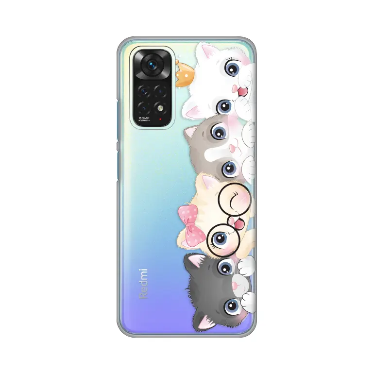 Maska za telefon Silikonska Print Skin za Xiaomi Redmi Note 11/Note 11S Cats