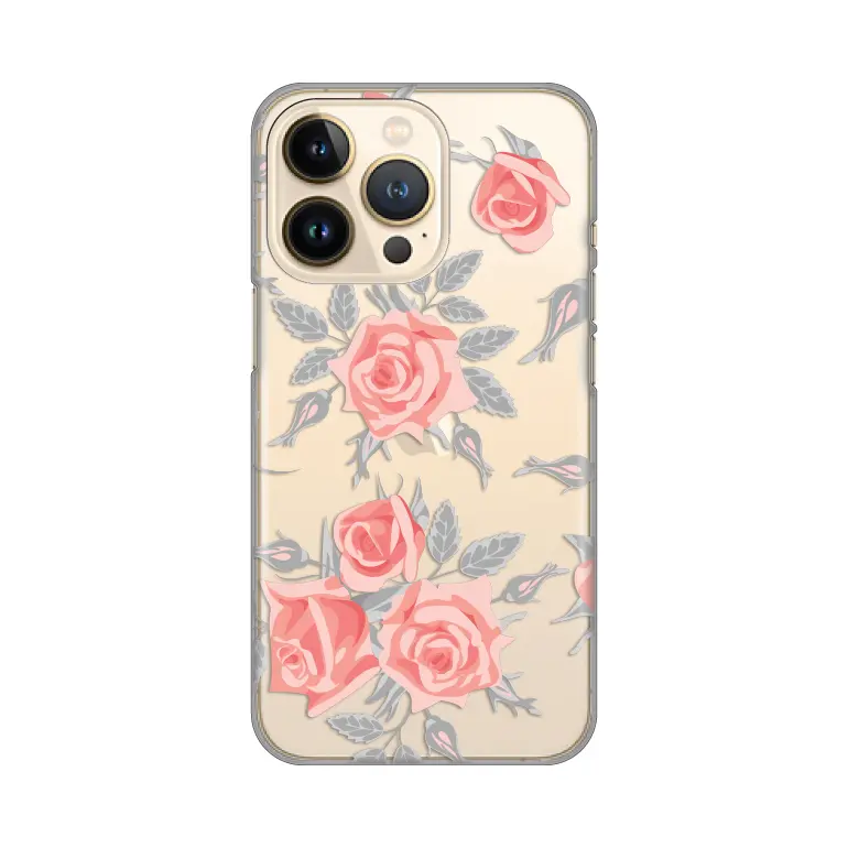 Maska za telefon Silikonska Print Skin za iPhone 13 Pro 6.1 Elegant Roses