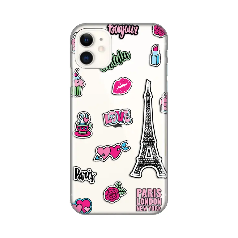 Maska za telefon Silikonska Print Skin za iPhone 11 6.1 Love Paris