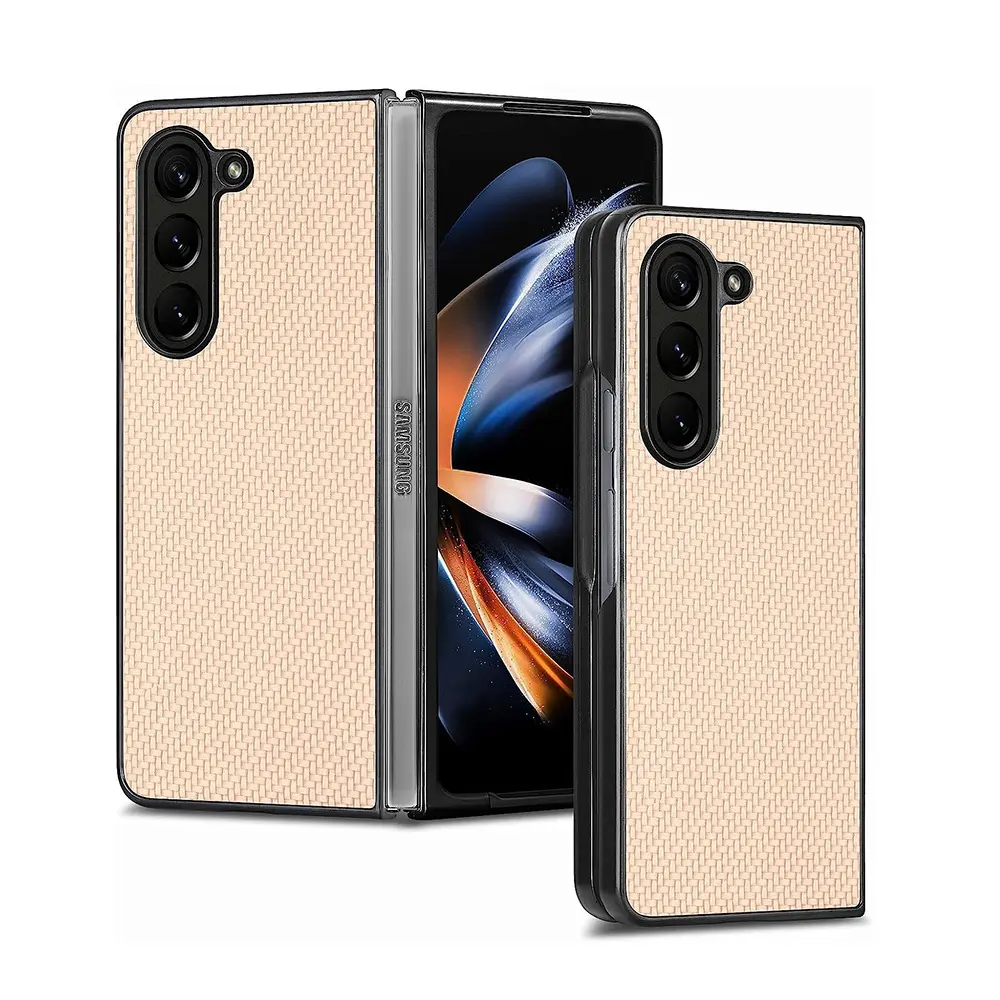 Maska za telefon Folding Case za Samsung Z Fold 5 zlatna