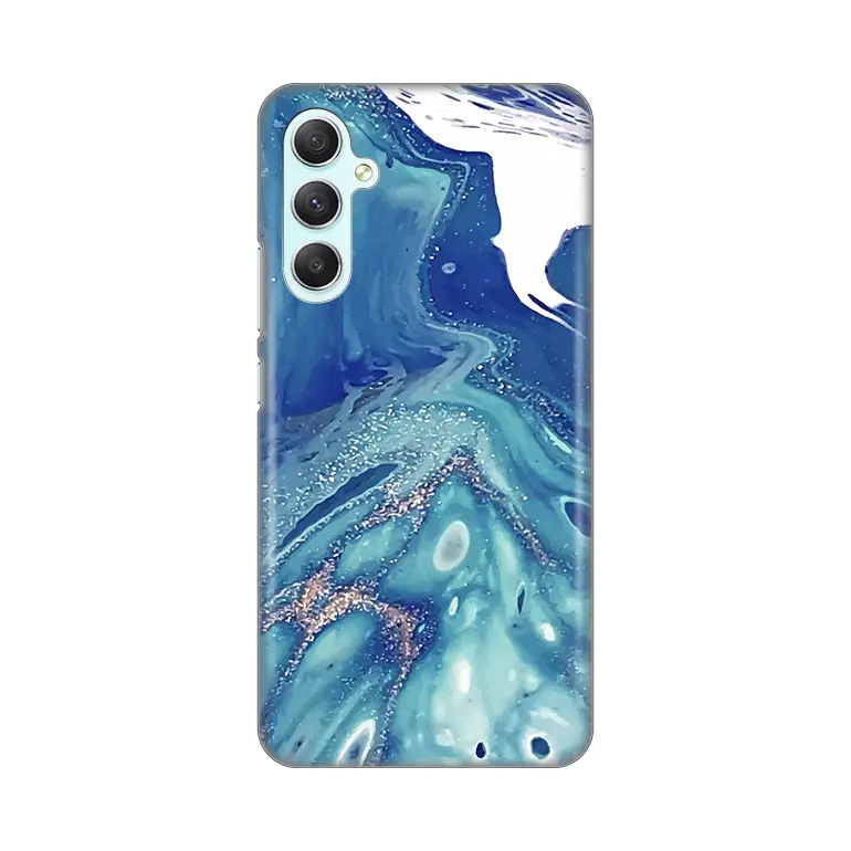 Maska za telefon Silikonska Print za Samsung A346B Galaxy A34 5G Blue Marble