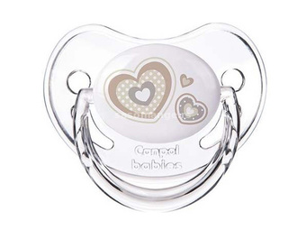 Canpol Orthodontic babies silikonska varalica 18M + 22/567 Hearts Newborn Baby