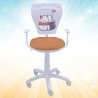 Dečija radna stolica Ministyle White Maca