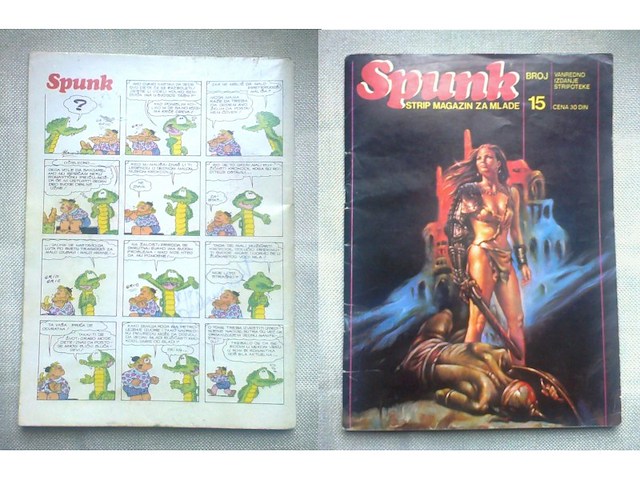 SPUNK br.15 1973. - Strip magazin za mlade