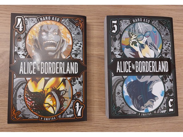 Alice in Borderland, Haro Aso, Vol. 4 + 5