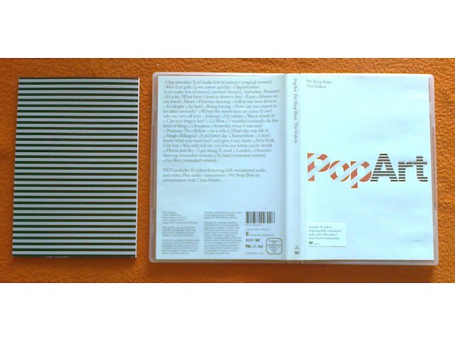 PET SHOP BOYS - PopArt (The Videos)(DVD) Made in EU