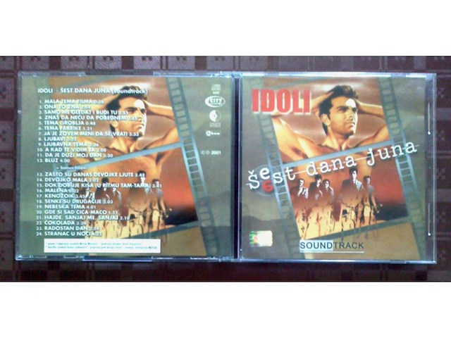 IDOLI - Šest Dana Juna (Soundtrack)+Najveći Hitovi (CD)