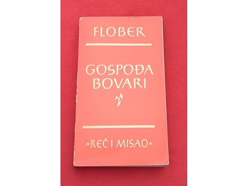 Gospodja Bovari Gistav Flober