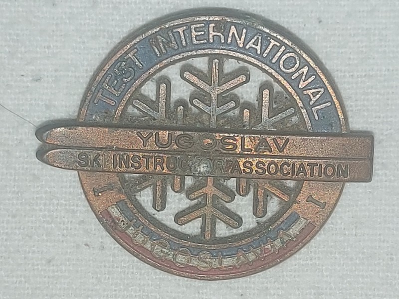 Vintaz medalja Jugoslav ski instruktora