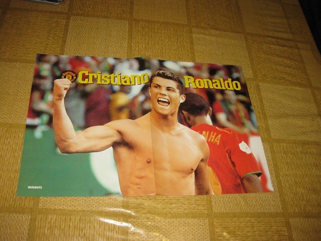 Poster (dvostrani) Cristiano Ronaldo, Srebrni letač