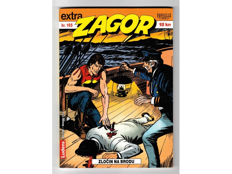 ZAGOR_Ludens_165: Zločin na brodu