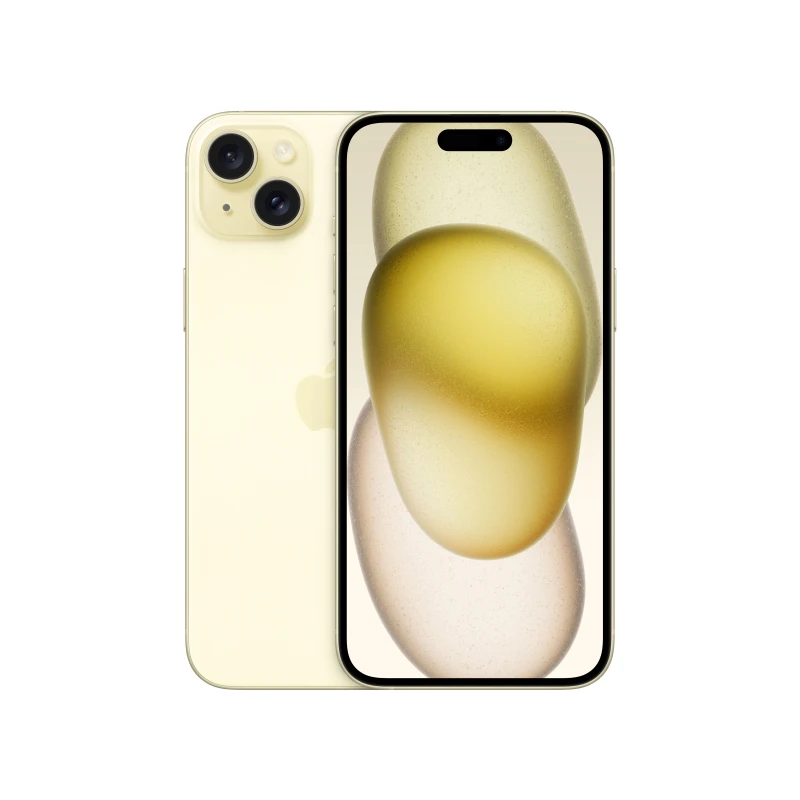 Apple iPhone 15 Plus 512GB (MU1M3SX/A) žuti mobilni 6.7" Hexa Core Apple A16 Bionic 6GB 512GB 48Mpx+12Mpx Dual Sim