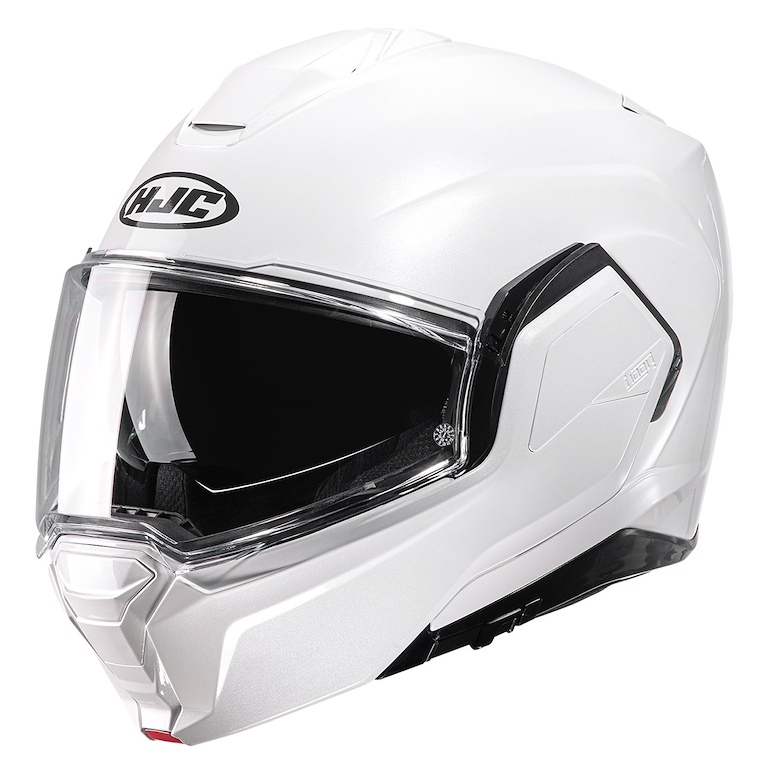 HJC i100 Pearl White