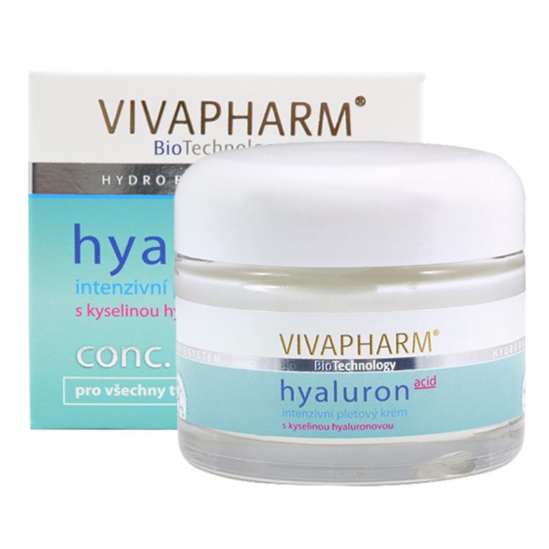 Intenzivna krema za lice sa hijaluronskom kiselinom VIVAPHARM 50 ml