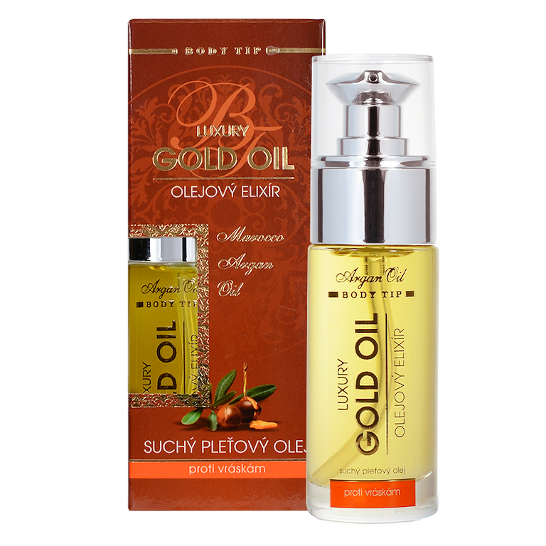 Luxury Gold Oil – Luksuzno arganovo ulje BODY TIP 30 ml