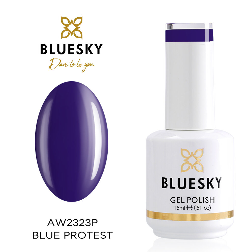 Gel Polish BLUESKY 15ML BLUE PROTEST AW2323