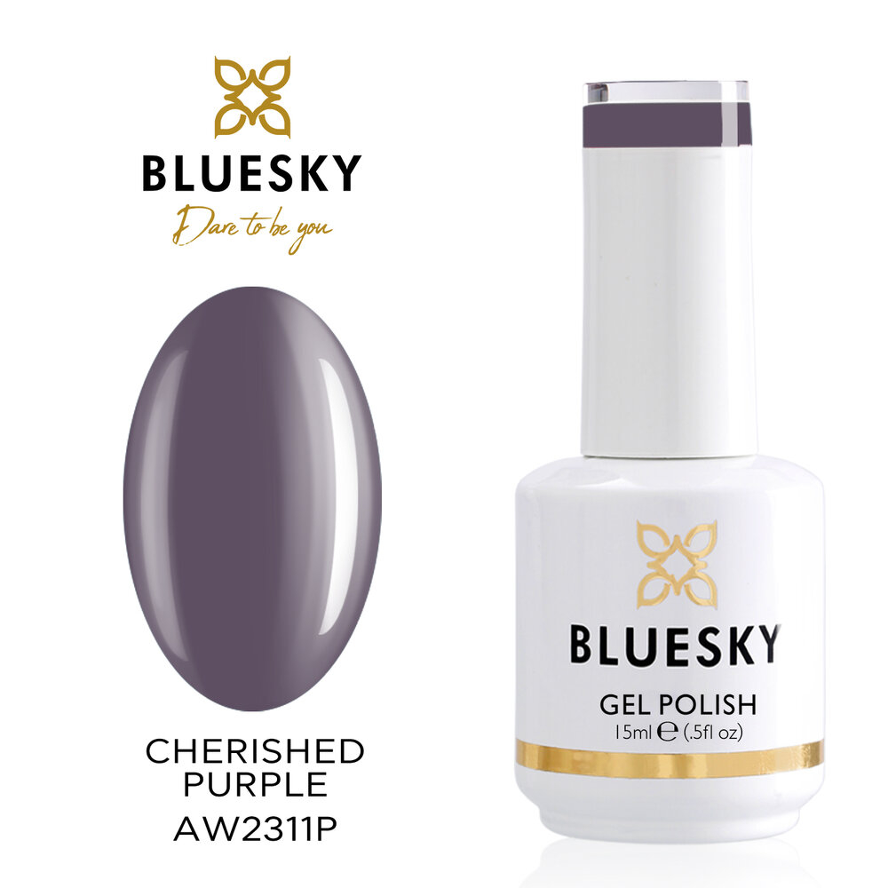 Gel Polish BLUESKY 15ML CHERISHED PURPLE AW2311