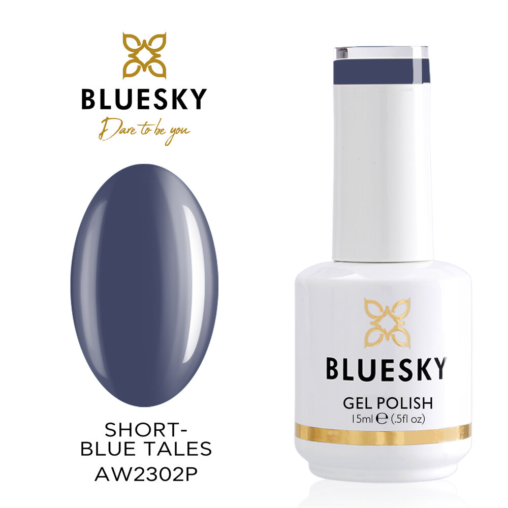 Gel Polish BLUESKY 15ML SHORT - BLUE TALES AW2302