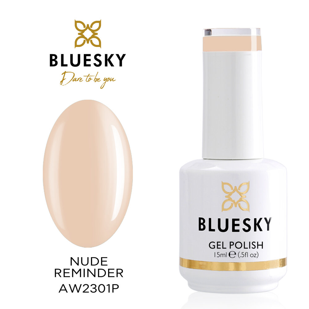 Gel Polish BLUESKY 15ML NUDE REMINDER AW2301