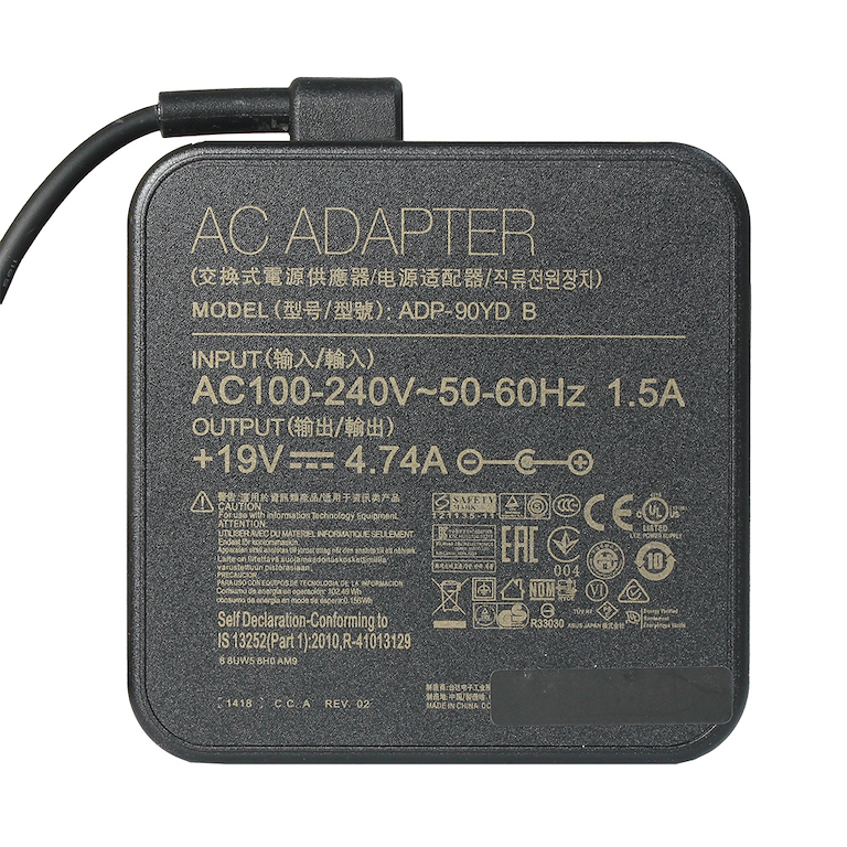Punjac za laptop Asus 19V 4.74A (4.0*1.35) HQ kockasti – visoki kvalitet