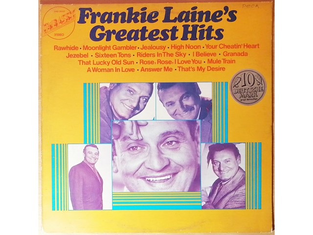 LP FRANKIE LAINE - Greatest Hits (1974) Holland, MINT