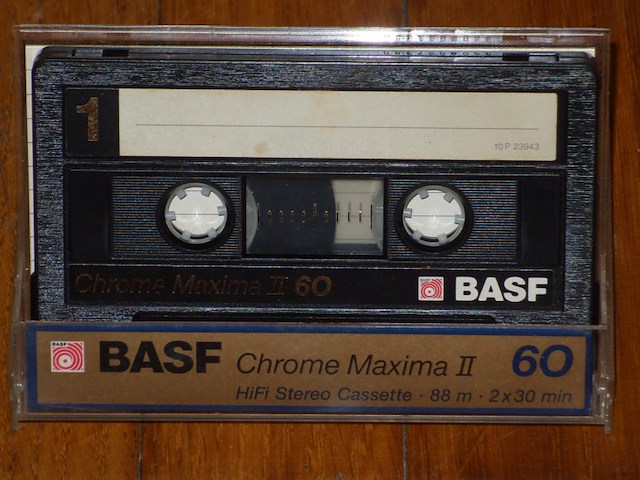 BASF CHROME MAXIMA II 60 (7 kaseta)