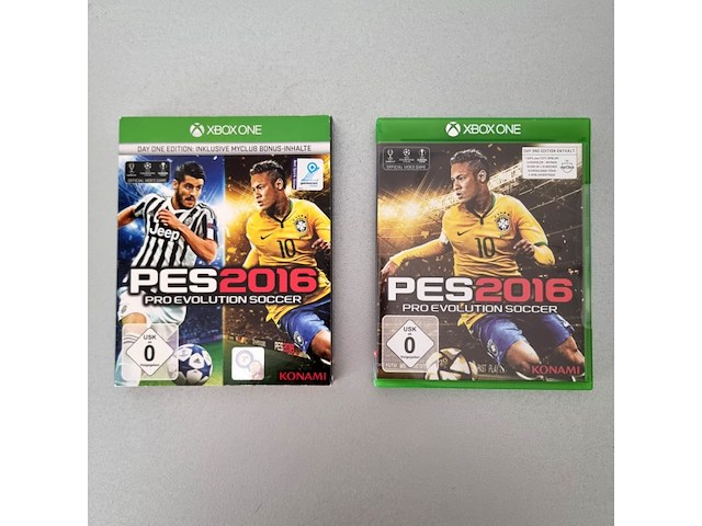 PES 2016   XBOX One + kartonski omot