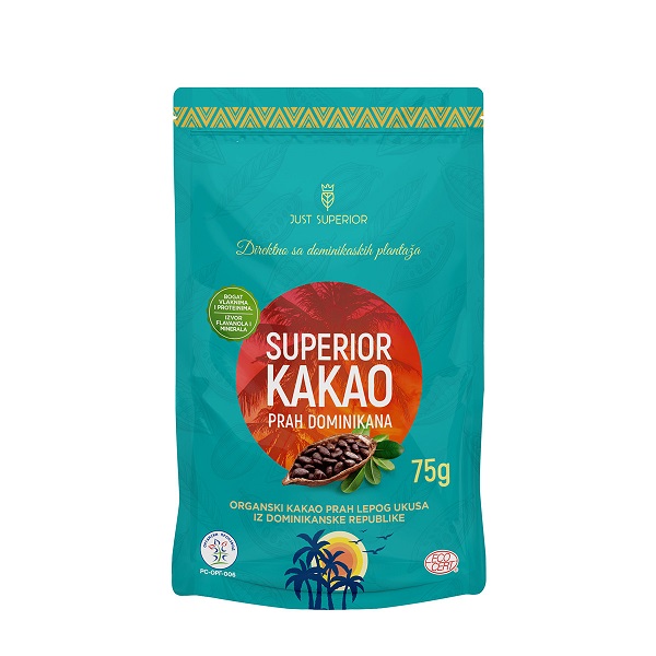 KAKAO PRAH DOMINIKANA ORGANIC JUST SUPERIOR 75G