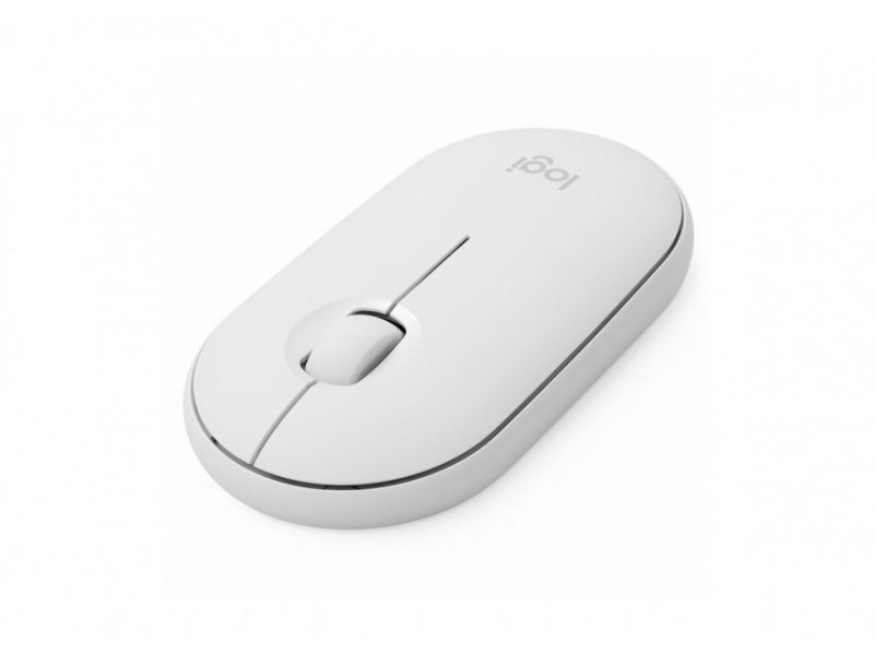 LOGITECH Pebble Mouse 2 M350s, Tonal White
