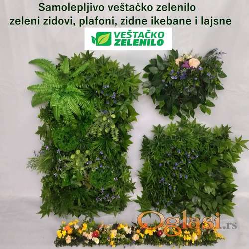 Samolepljivo veštačko zelenilo