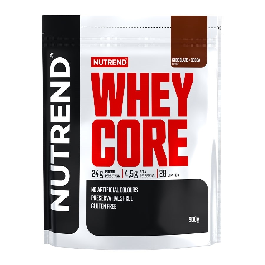NUTREND WHEY Core Chocolate + Cocoa 900g