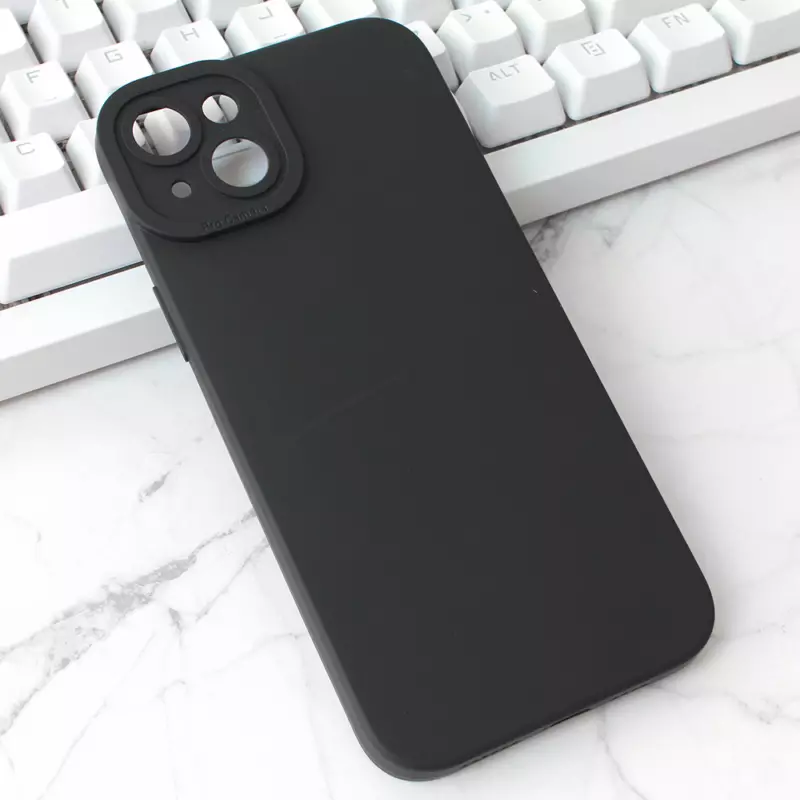 Maska Silikon Pro Camera za iPhone 15 Plus 6.7 crna