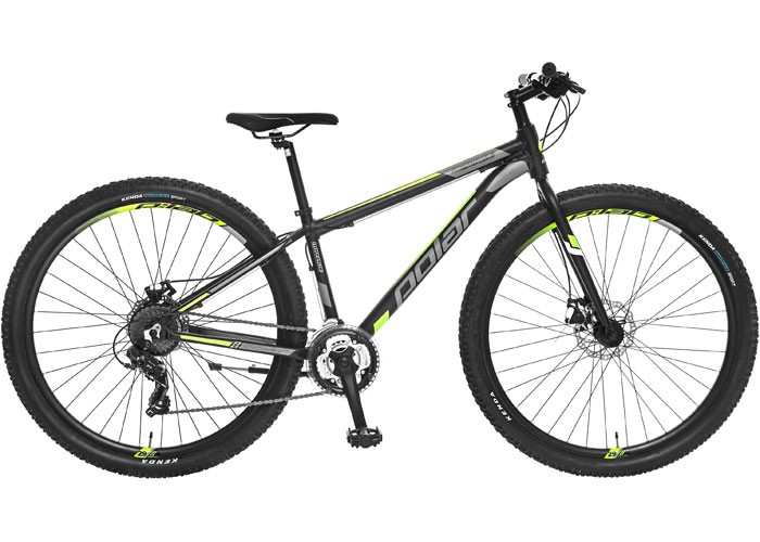 BICIKL POLAR MIRAGE URBAN black-green XL