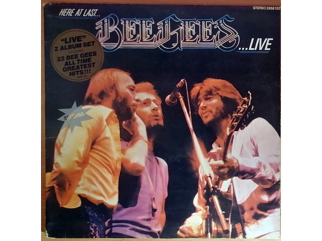 2LP BEE GEES - Here At Last (1977) 2. press, ODLIČNA